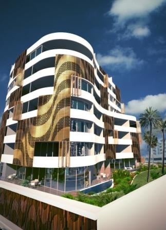 Buildings lean towards the curve | Architecture & Design