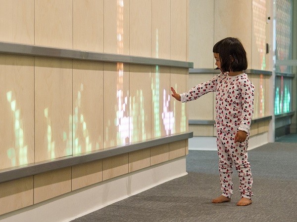 Designinc installs unique interactive light wall at Malvern children’s ...