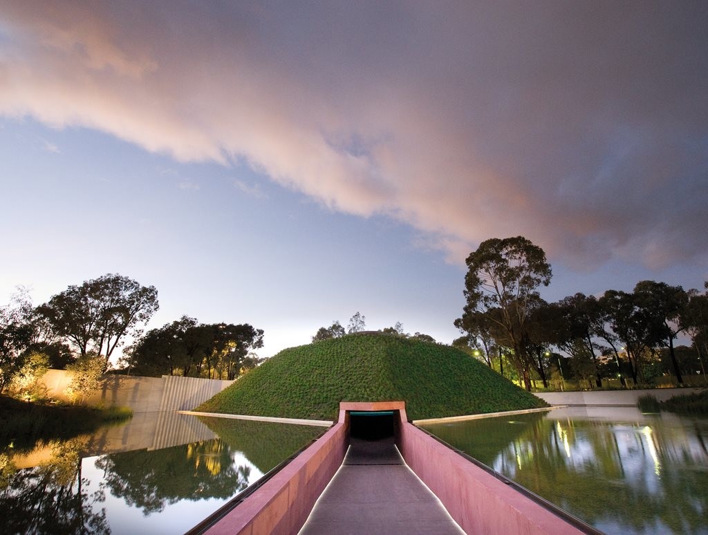 Landscapes by McGregor Coxall complement SANAA's stacked pavilions for ...