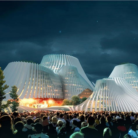 Mad architects create mountain-like buildings | Architecture & Design