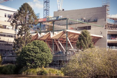 UQ building crowned with gigantic roof | Architecture & Design