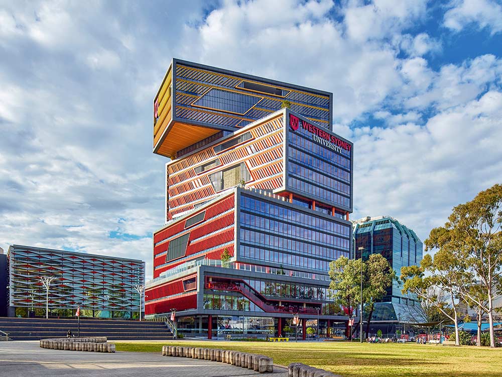 Vertical campus at Western Sydney University wins WAF award for world’s ...