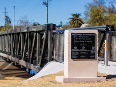 Wagners composite footbridge installed in Dalby, QLD | Architecture ...